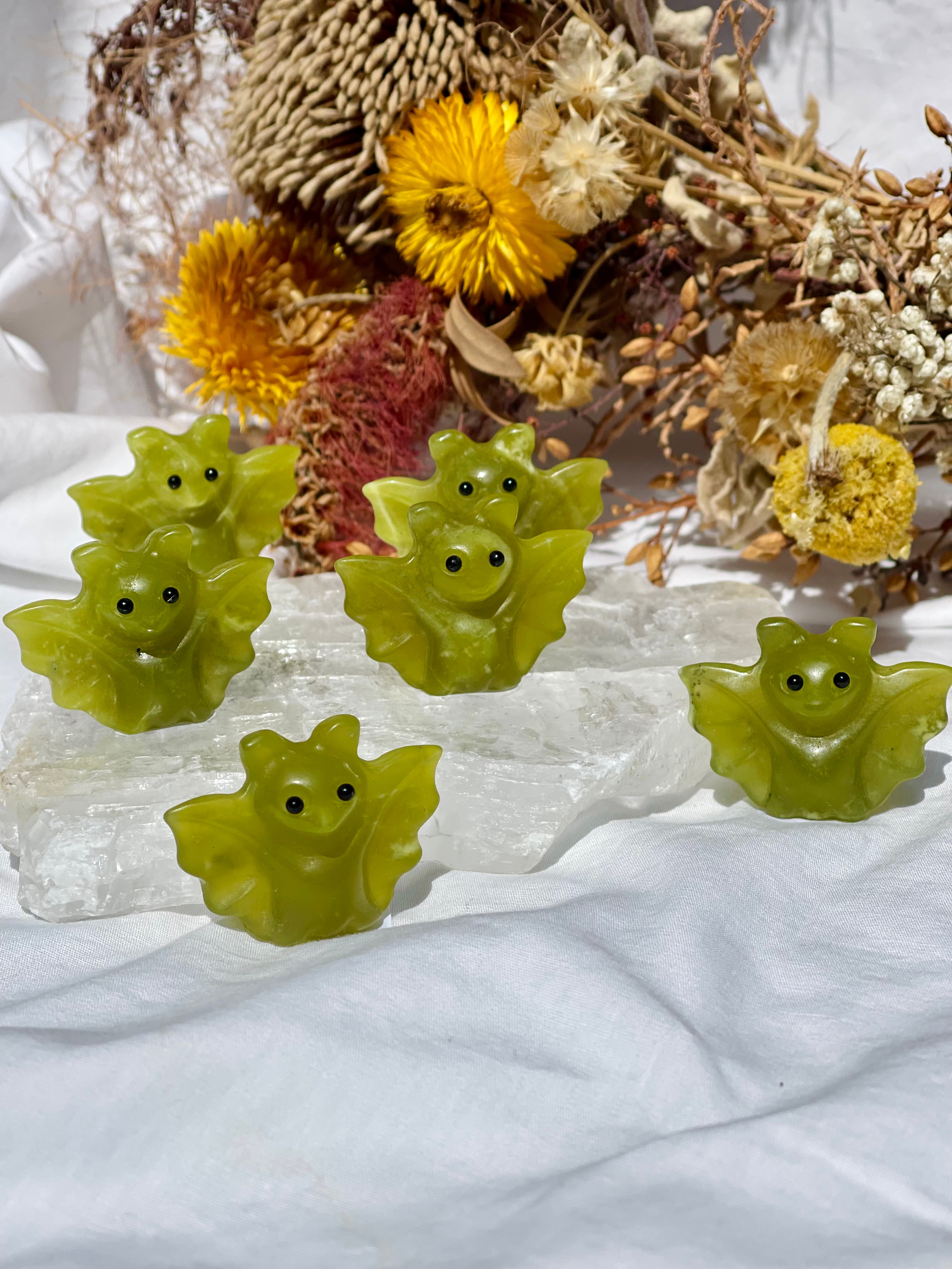 Lemon Jade Bat – Saint11crystals